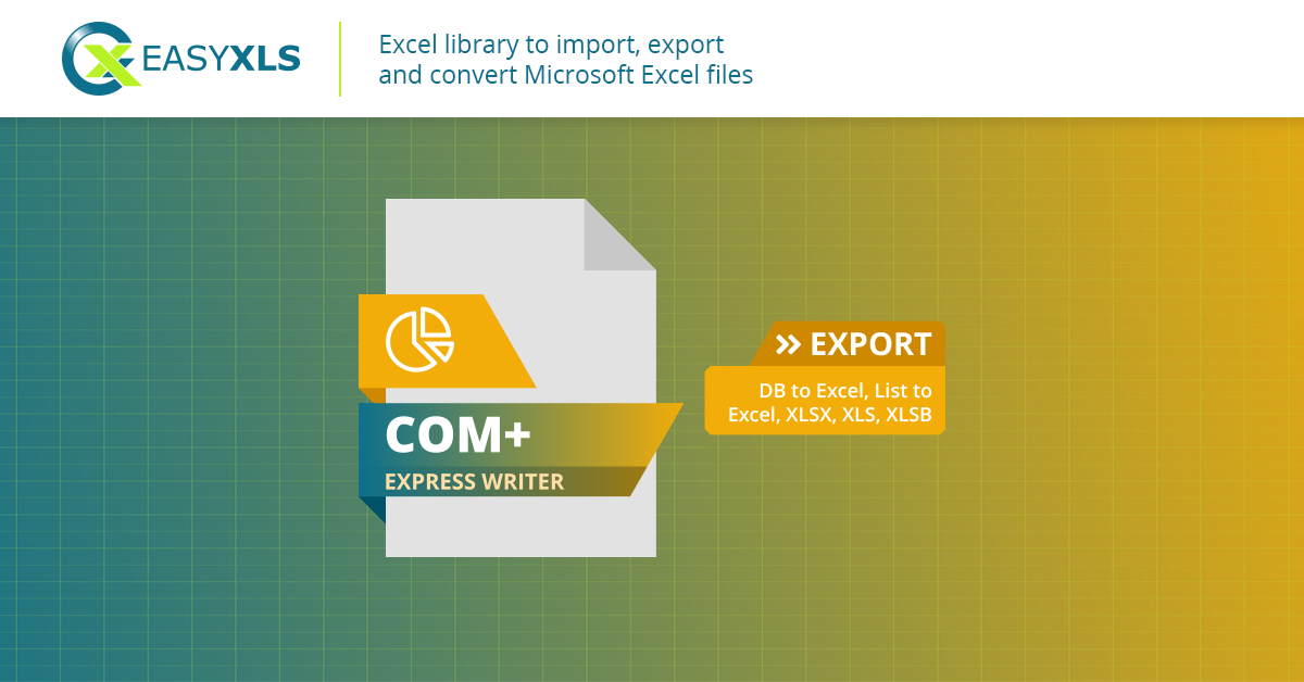 Easyxls Express Excel Writer For Php C Asp Classic Vb6 And Vbs