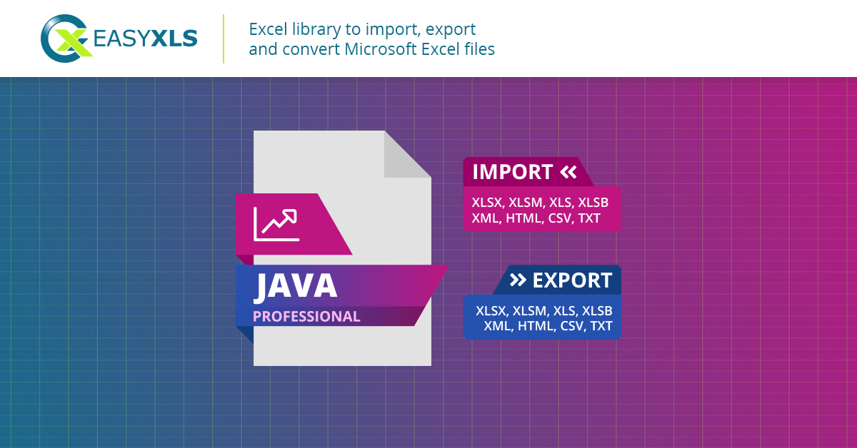 EasyXLS Java Excel library | ColdFusion Excel component | JSP, JSF API