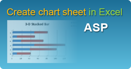 Create Excel chart sheet in ASP classic | EasyXLS Guide Create Excel chart sheet in ASP classic | EasyXLS Guide