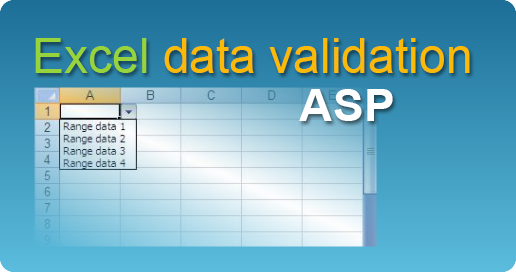 Create Excel Cells With Data Validation In Asp Classic
