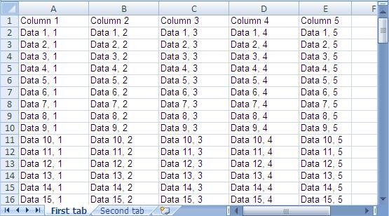 Import Xls File In C Vbnet Java C Php And More Easyxls Guide